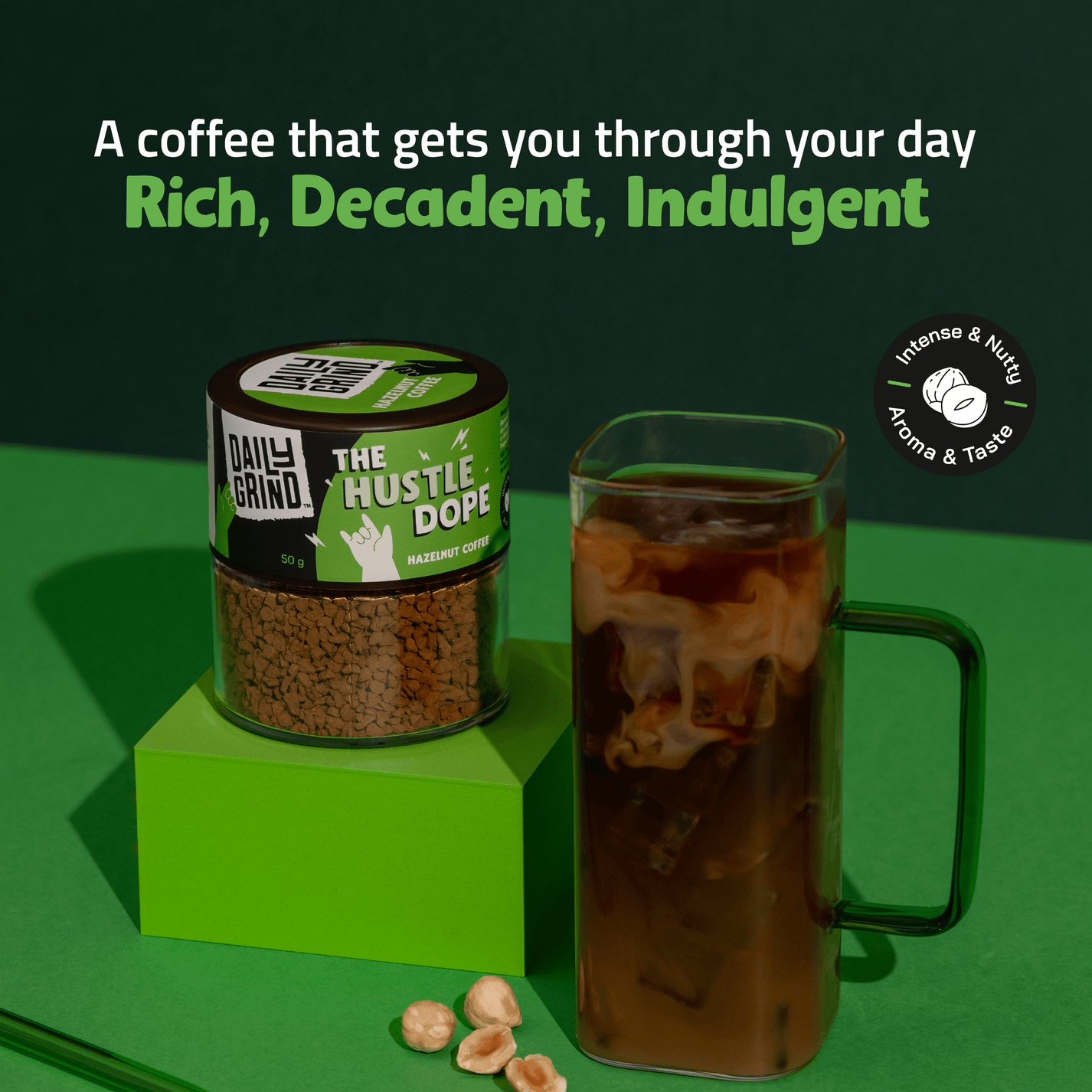 Buy Best Hazelnut Coffee Online in India | Daily Grind